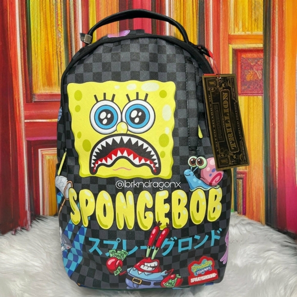 Sprayground | Bags | Nwt Spongebob Nickelodeon X Sprayground Limited ...